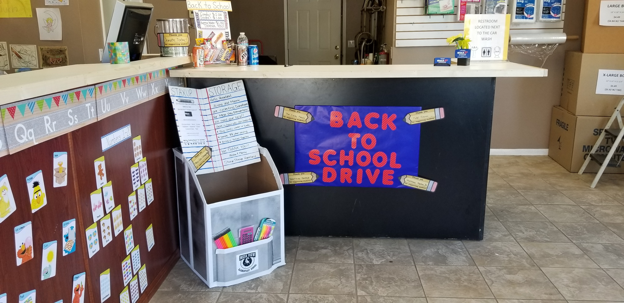 Announcing the StaxUP Storage Back to School Drive 2018