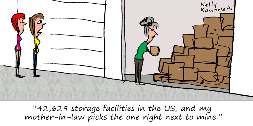 Funny Fridays: In-Laws by Kelly Kamowski | Storagefront