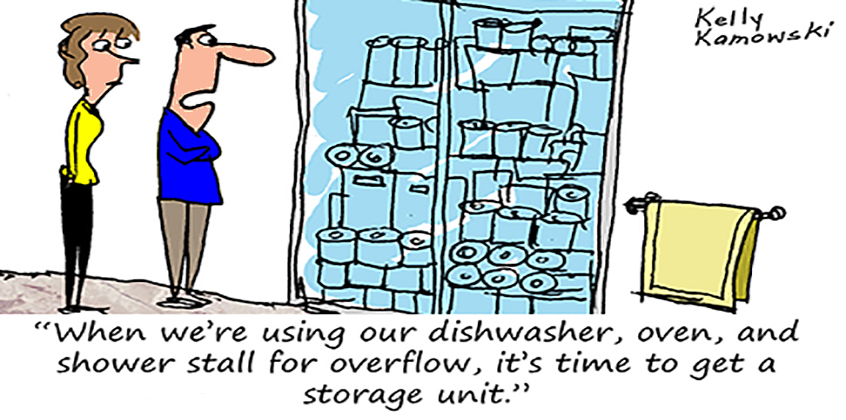 Funny Fridays: Overflow by Kelly Kamowski | Storagefront