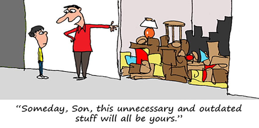 Funny Fridays: Inheritance by Kelly Kamowski | Storagefront