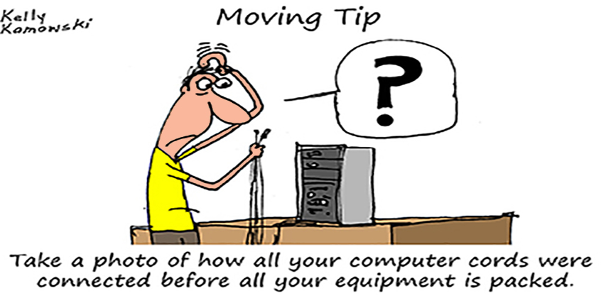 Funny Fridays: Storing Electronics by Kelly Kamowski | Storagefront
