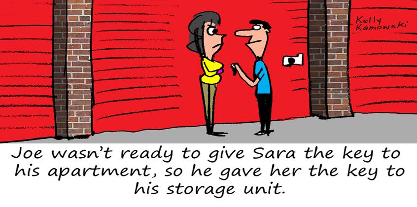 Funny Fridays: Commitment by Kelly Kamowski | Storagefront