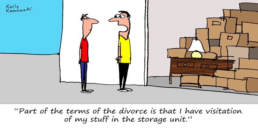 Funny Fridays: Shared Custody by Kelly Kamowski | Storagefront